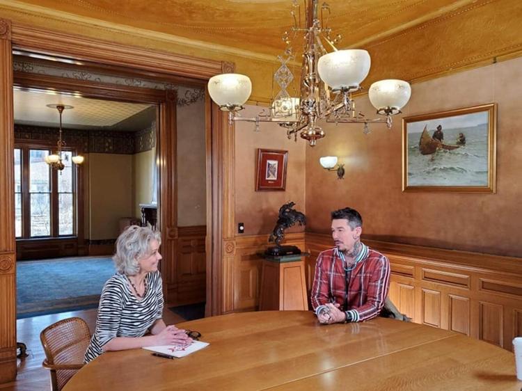 HGTV host David R. Bromstad at the Remington Museum | Frederic ...